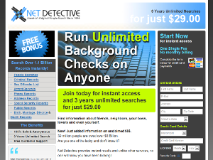 Net Detective Review (NetDetective.net) - Dating Sites Reviews